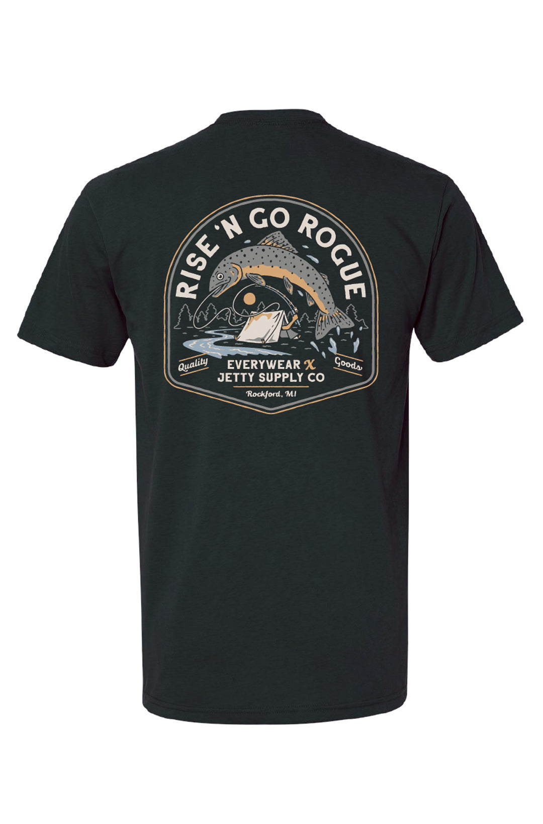 Everywear X Jetty Collab Tee - "Rise 'N Go Rogue"
